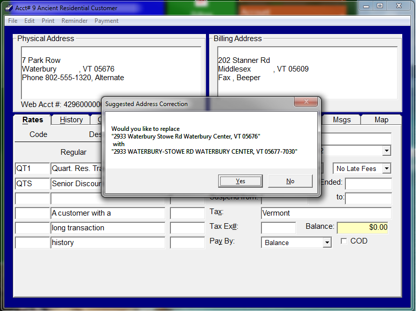 Trash Flow AVS Mapping